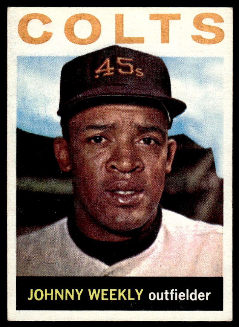 1964 Topps Johnny Weekly Houston Colt .45s #256 + | eBay