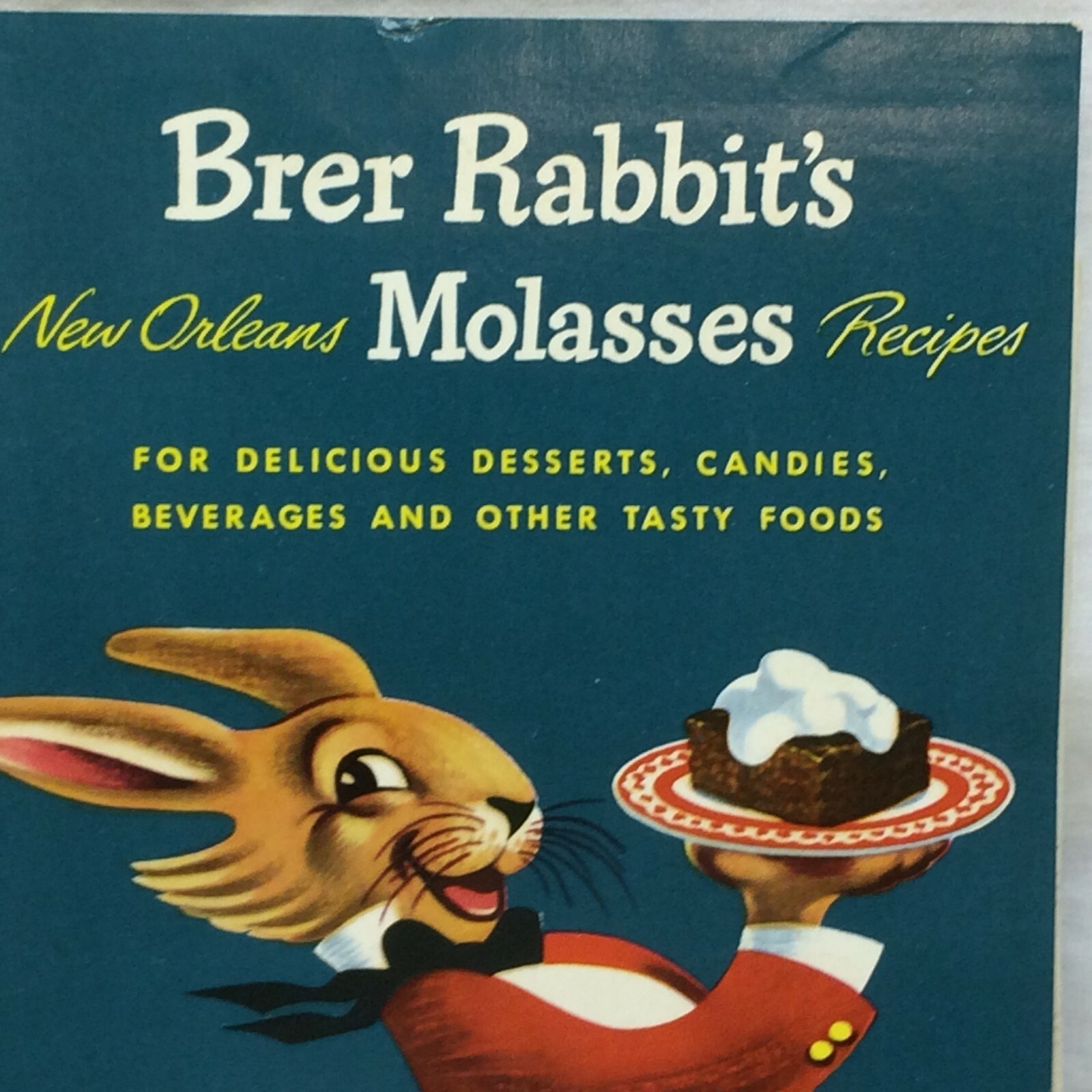 Vintage 1948 Brer Rabbit's New Orleans Molasses Recipes Artist Design ...