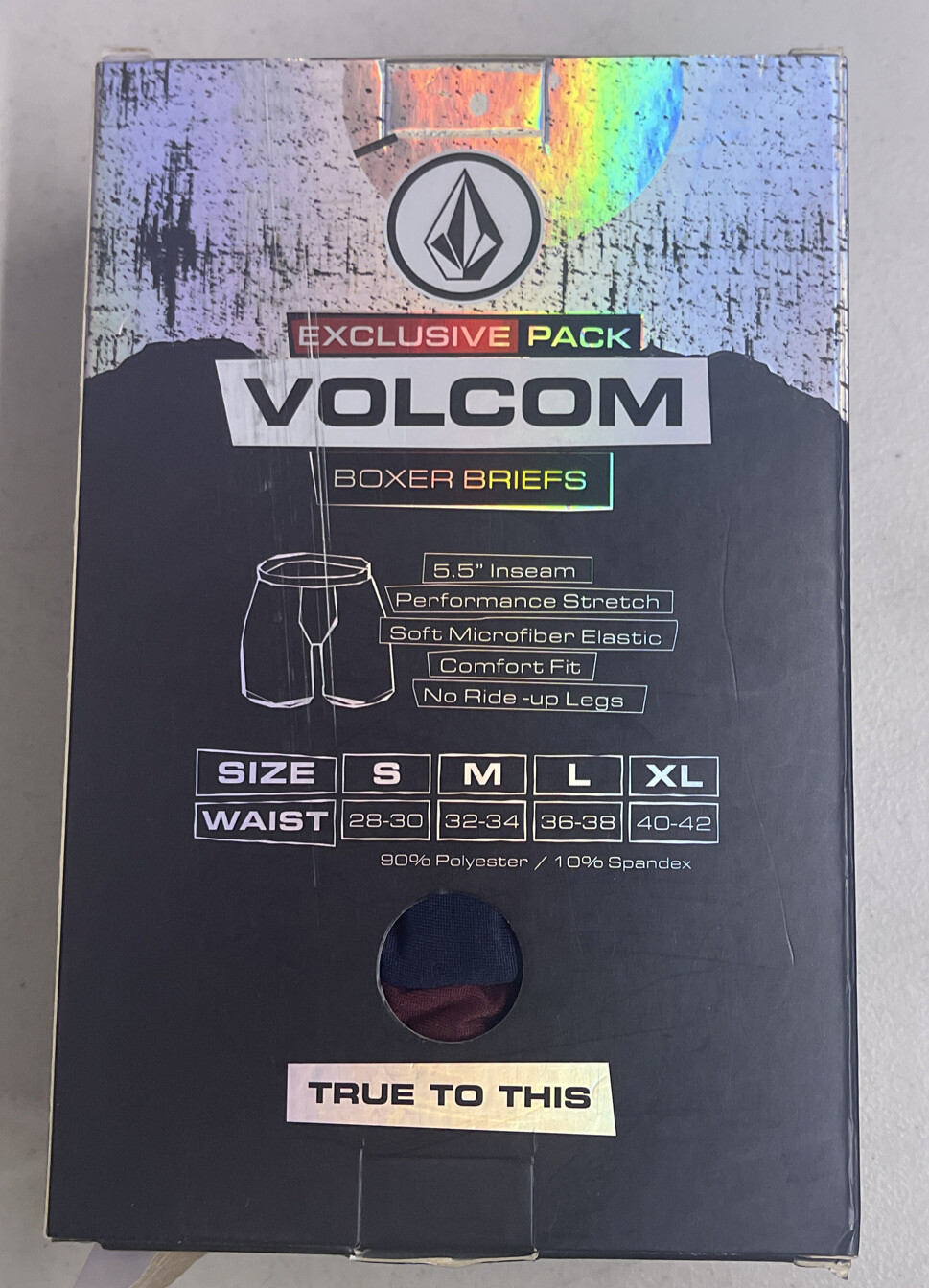 Volcom Underwear Mens Boxer Briefs 4 Pack Extra Large for sale online ...