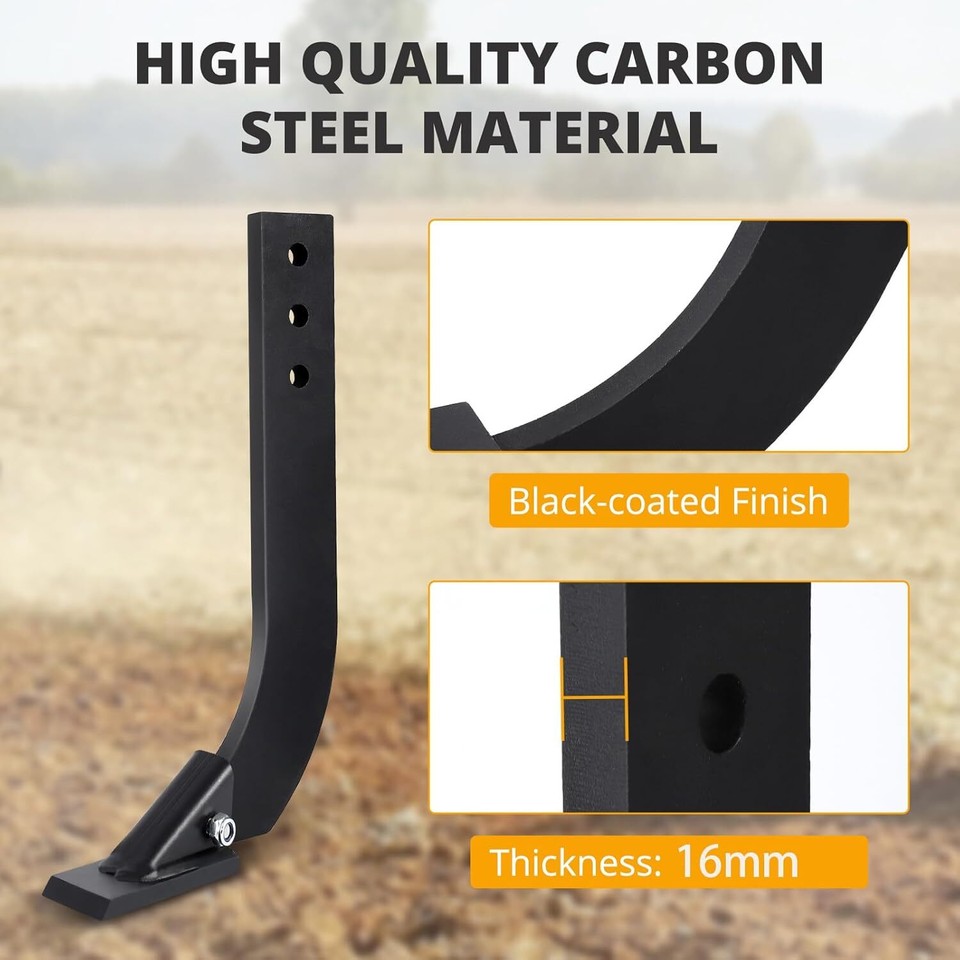 5 PCS Box Blade 16" RipperShanks Box Blade Shank with 3 Holes Scarifier ...