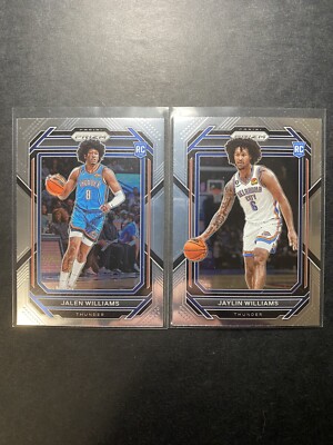 2022-23 Panini Prizm #246 Jalen Williams Rookie Card OKC Thunder RC | eBay
