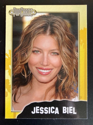 Jessica Biel trading card-2008 Popcardz #1 | eBay