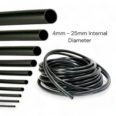 Flexible PVC Cable Sleeving Tubing Wiring Harness Black Automotive Wire ...