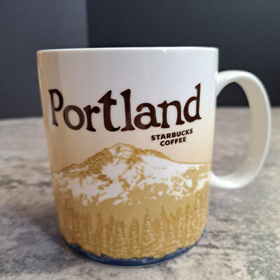 Starbucks Global Icon Series Portland Oregon Mug Coffee Tea 16 oz. | eBay