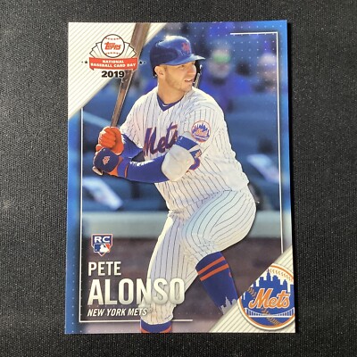 2019 Topps National Baseball Card Day Pete Alonso Rookie Card RC #18 ...