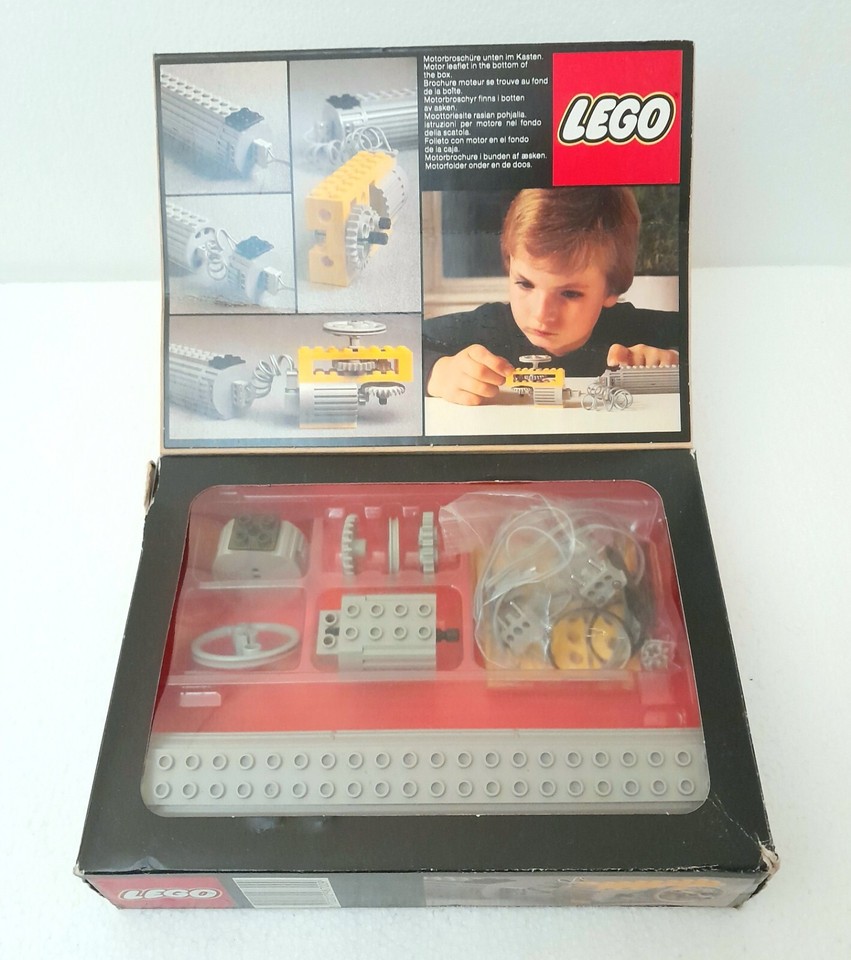 LEGO TECHNICS SET 8700 EXPERT BUILDER POWER PACK MOTORE ELETTRICO 4,5 ...
