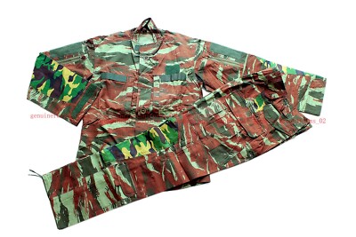 Rare Genuine Africa Special Forces Lizard Camo Modernize Combat Uniform ...