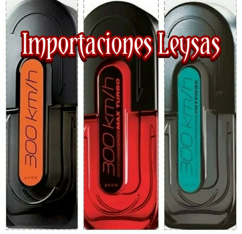300 Km/h #300 Kilometros EAU DE TOILETTE FOR HIM SET DE 3 AVON 100 ML/3 ...