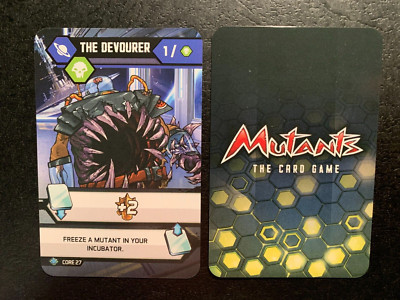 MUTANTS THE CARD GAME The Devourer Advanced Mutant Card LUCKY DUCK ...