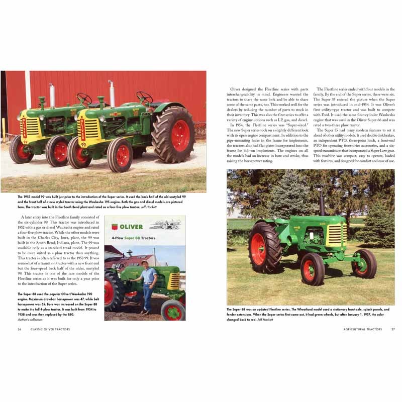 Sherry Schaefer Classic Oliver Tractors 160 Page Paperback Book ...
