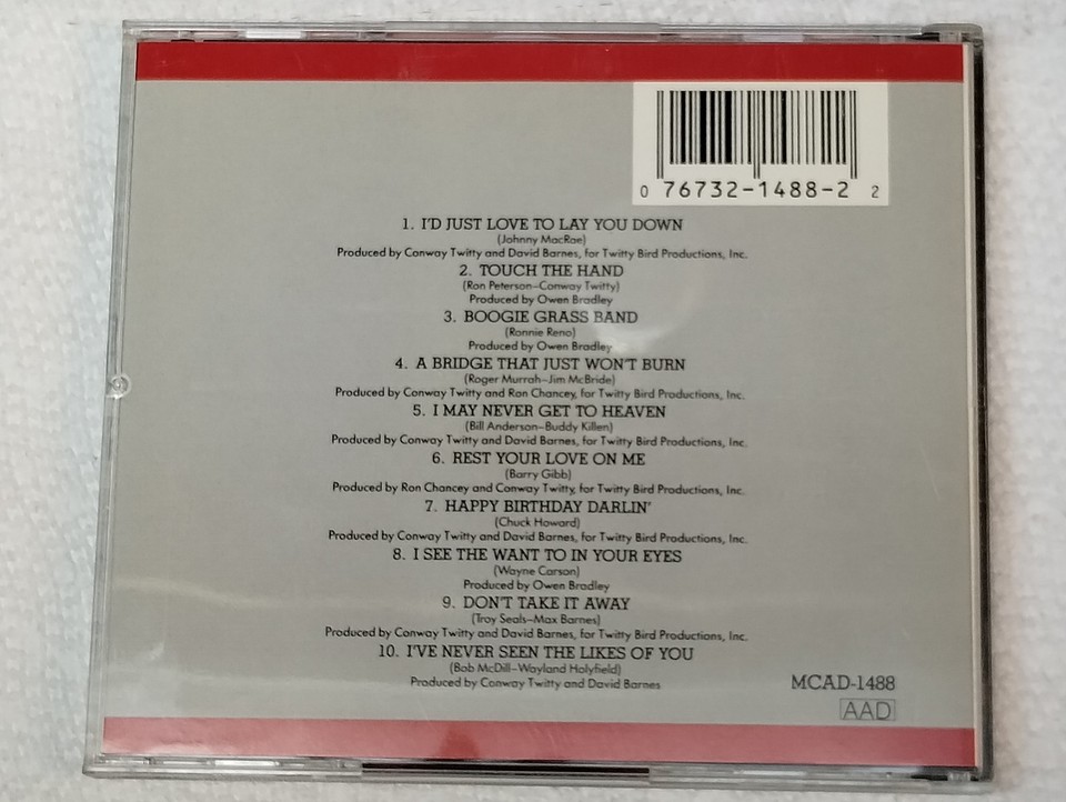 Conway Twitty Number One'S CD 76732148822| eBay