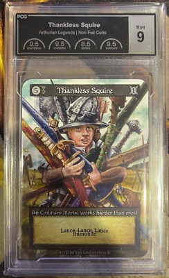 Sorcery Contested Realm - Arthurian Legends *CURIO* Thankless Squire ...