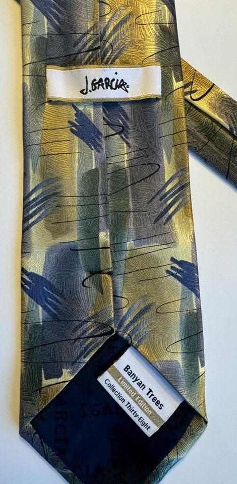 Jerry Garcia - Silk Tie - Banyan Trees - Collection 38 - 2005 - Art in ...