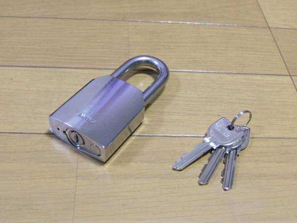MIWA Lock Padlock U9APL Stainless From Japan With 3 keys No Box New | eBay