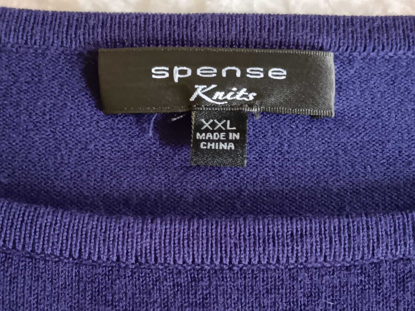 SPENSE KNITS Womens Striped Red White Blue Sweater XXL 3/4-Sleeve ...