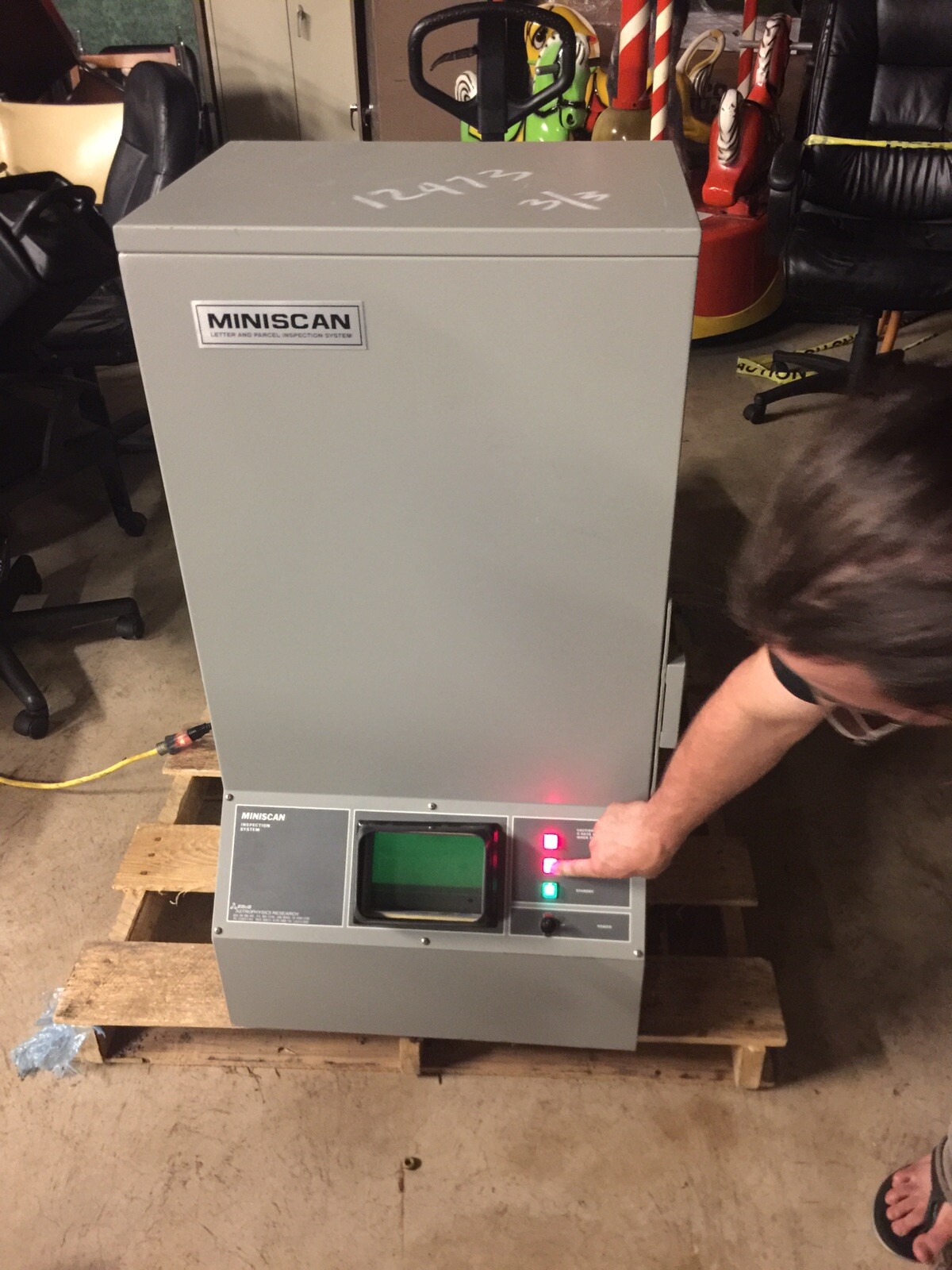 EG&G Miniscan X-RAY Small Parcel/package Inspection System come with ...