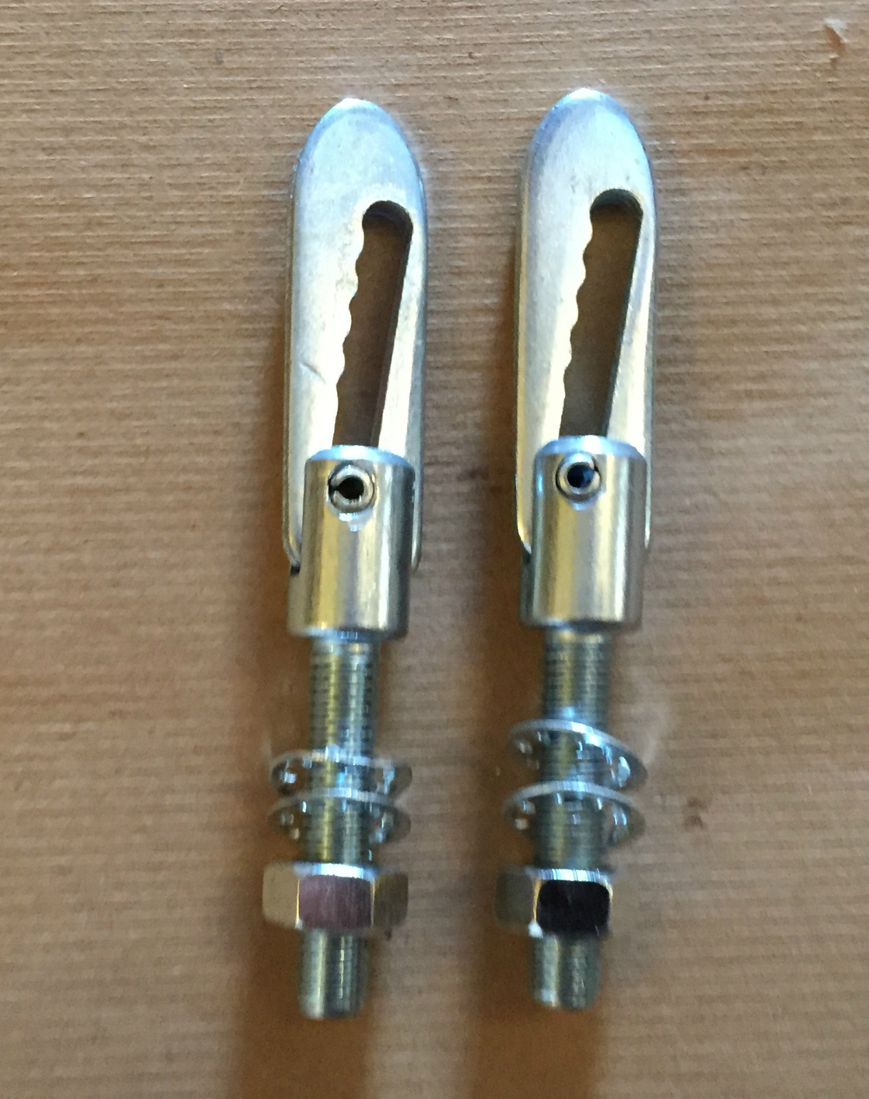 2 x Antiluce Fastener Drop Lock ZP M8 x 38mm Horseboxes Trailer Trucks ...