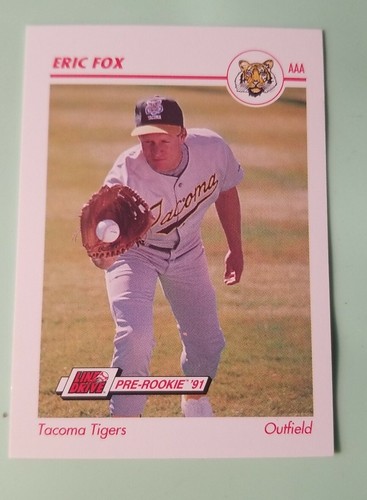 1991 Line Drive AAA #533 Eric Fox - Tacoma Tigers | eBay