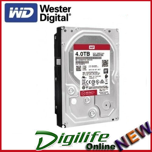Western Digital WD Red Pro 4TB 3.5" SATA Internal NAS Hard Drive HDD ...