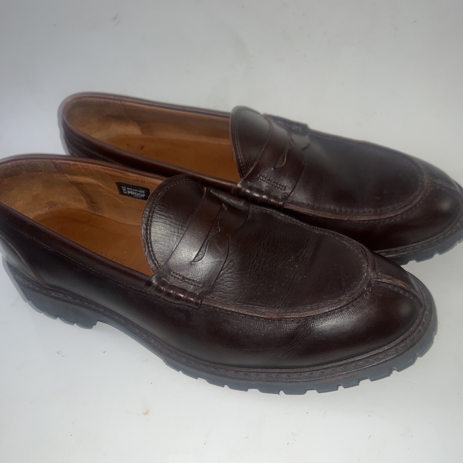 Allen Edmonds Freeport Brown Mens Split Toe Penny Loafers Size 13D | eBay