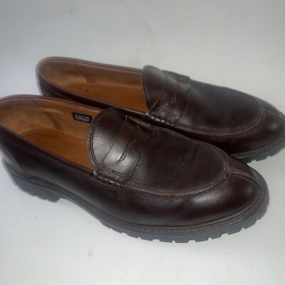 Allen Edmonds Freeport Brown Mens Split Toe Penny Loafers Size 13D | eBay