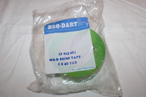 New BRODART Reinforced Book / Magazine Library Tape Green 2" x 60 Yards ...