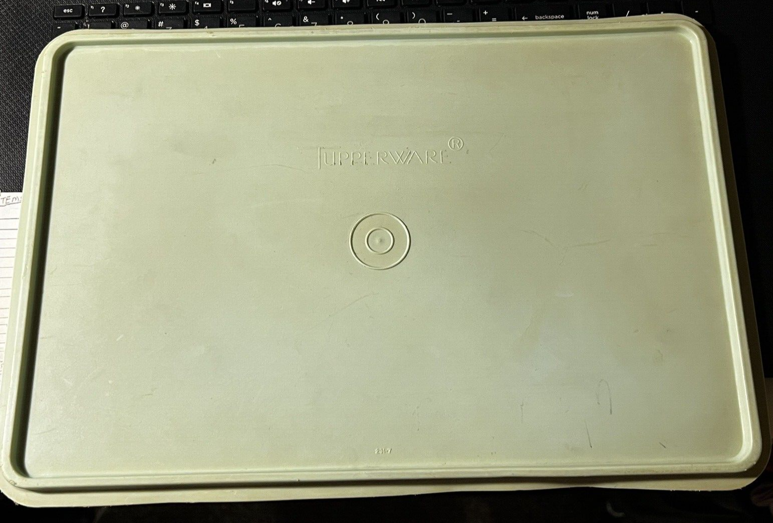 Large Vintage Tupperware 13x9" Green REPLACEMENT LID ONLY #291-7 | eBay