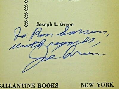 Joseph L. Green Signed First Edition The Loafers of Refuge 1965 Book ...