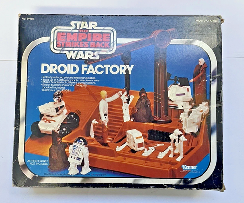 Vintage Star Wars Kenner Droid Factory Complete ESB Empire box Rare 3 ...