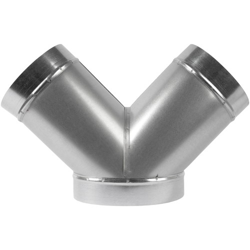 8" inch to 6" Inch Branches Y-Shape Ducting Splitter - 45 Degree ...