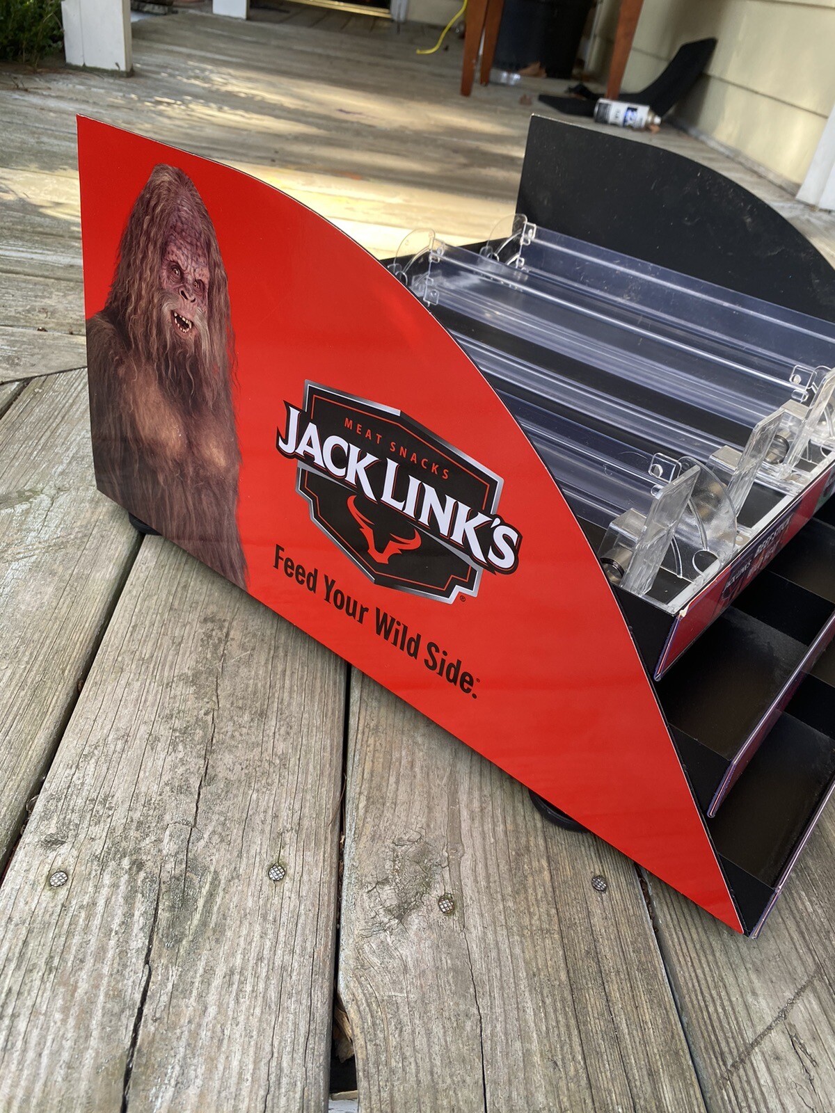Jack Link’s Beef Jerky Store Display Rack - Metal - 18.25” Width 3 ...