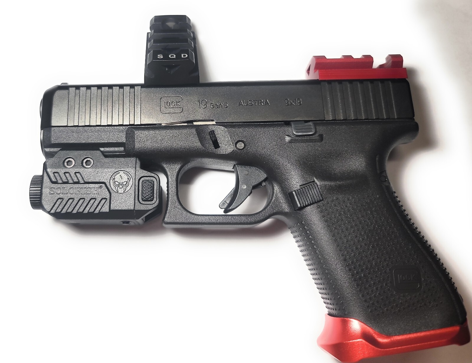 SQD-GLOCK style Ghost Ring Optics Rail Sight | eBay