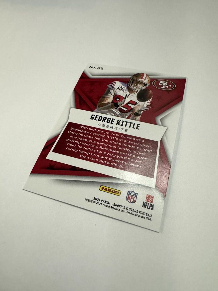 George Kittle 2021 Panini Rookies & Stars #35 San Francisco 49ers | eBay