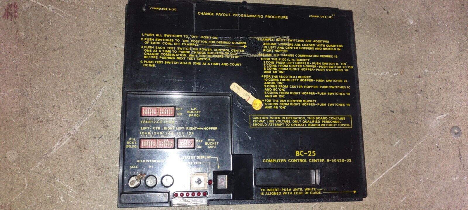 rowe bc-25 arcade redemption main pcb #923 | eBay