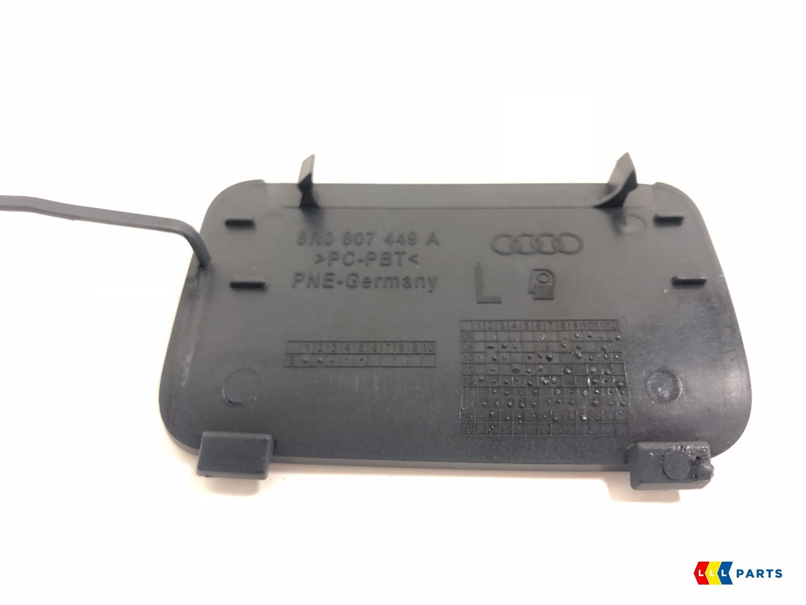 AUDI Q5 8R 08-16 NEW GENUINE REAR BUMPER N/S LEFT TOW HOOK COVER CAP ...