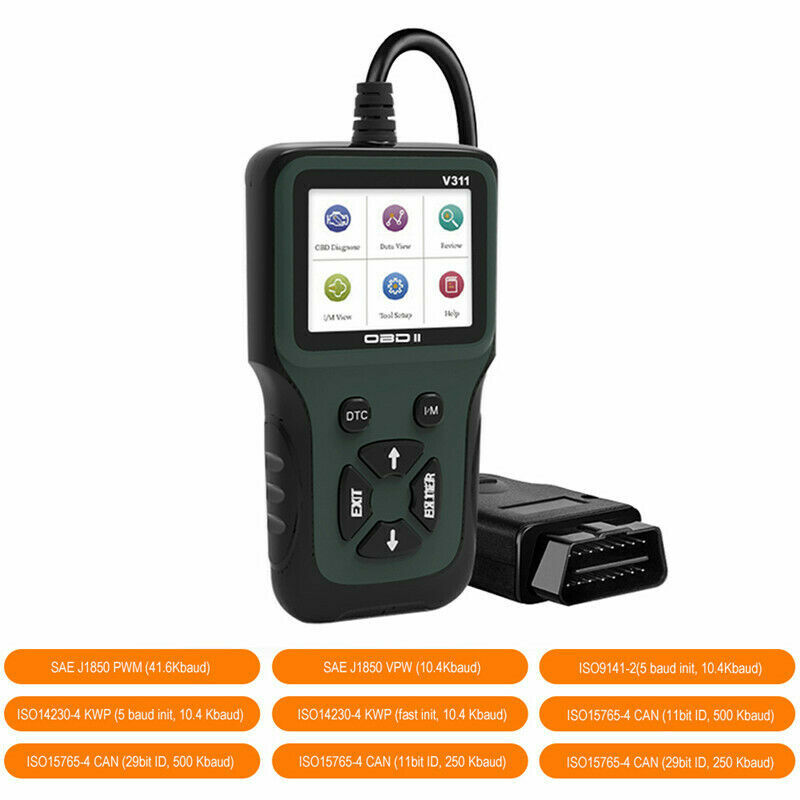 Honda Civic Fault Code Reader OBD2 Car Diagnostic Scanner Reset Tool ...