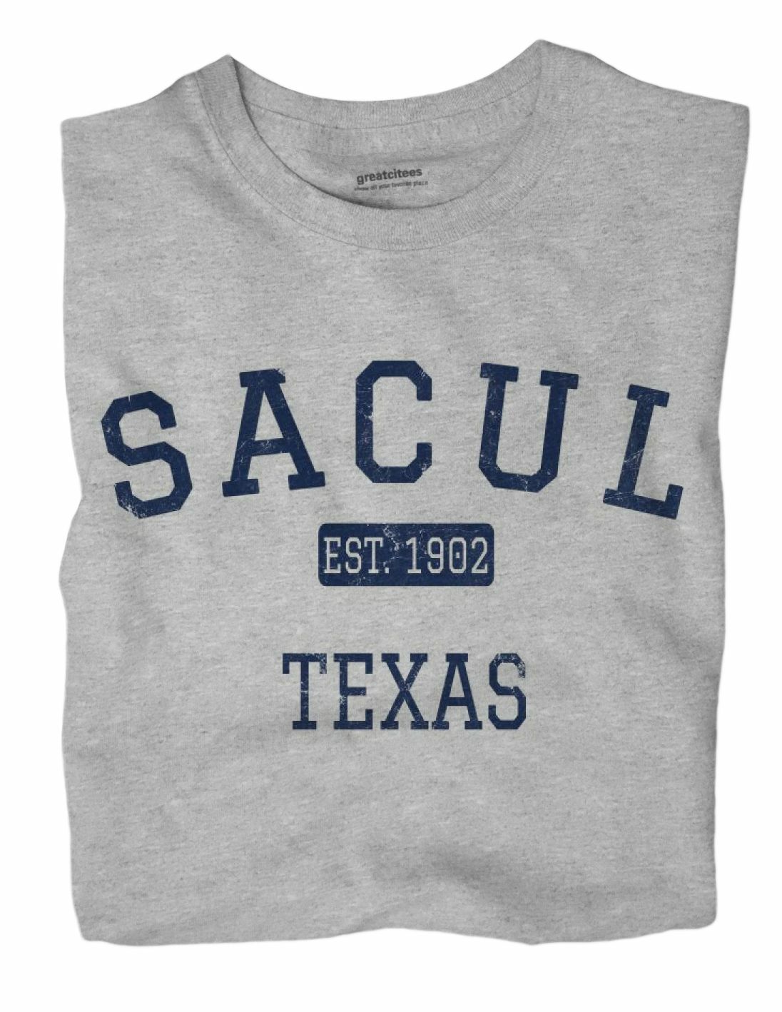 Sacul Texas TX T-Shirt EST | eBay