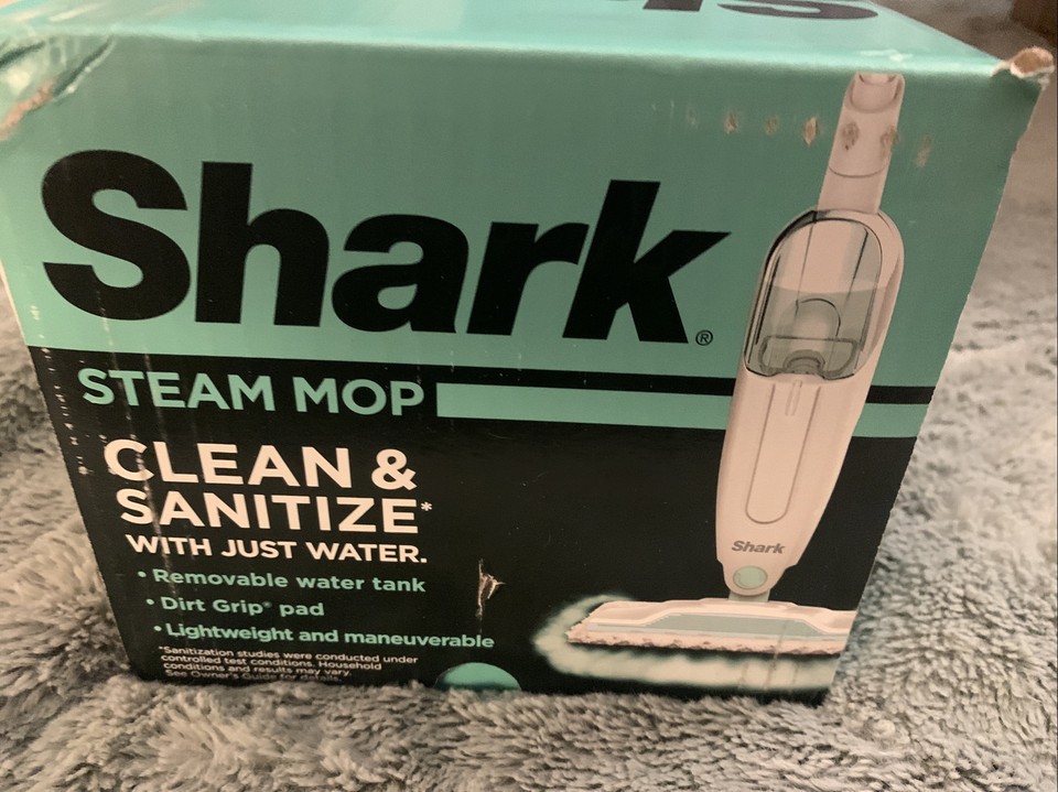 Shark Steam Mop S1000WM Upright Lightweight Cleaner Sanitize Home Hard ...