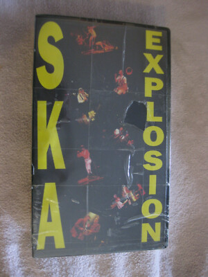 Ska Explosion (1995) Visionary VHS video NEW sealed Trojans, Deltones ...