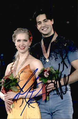 Kaitlyn Weaver Andrew Poje Signed 4x6 Photo Figure Skating Olympics ...