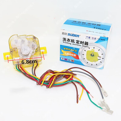 Timer Switch Washing Machine Switch 3-Wire Timer 6-Wire for Sol Washing ...