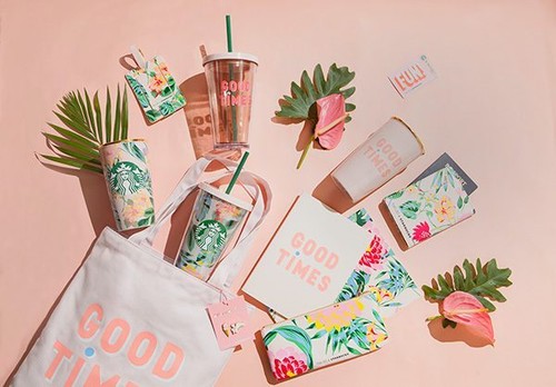 Starbucks 2017 Ban.do mug tumbler to go cup bag Pencil Pouch Notebook ...
