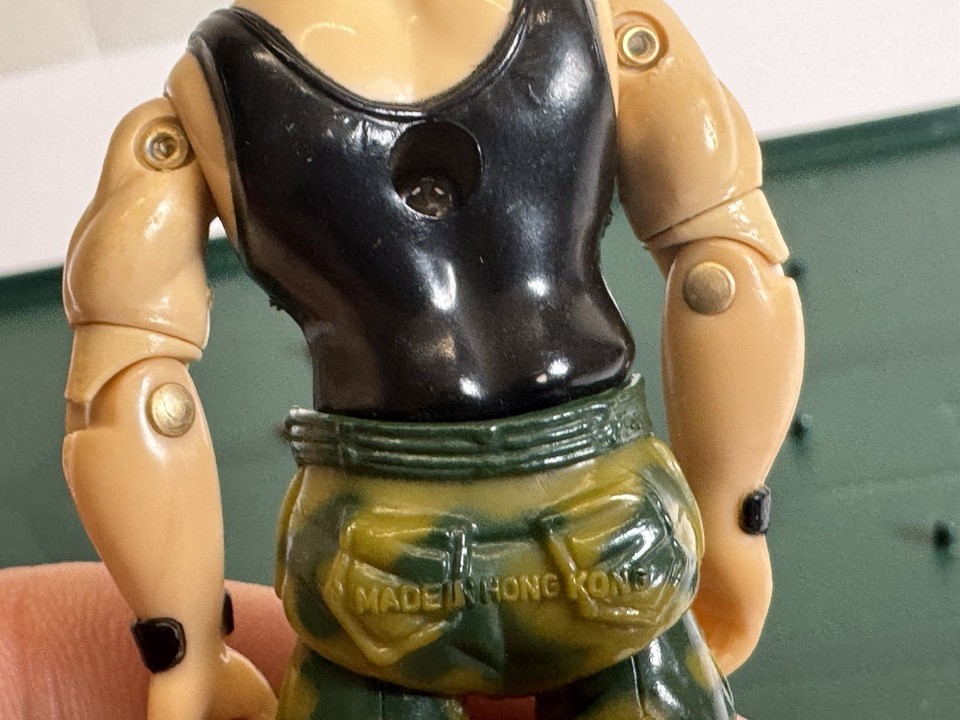 1986 Vintage Hasbro Gijoe Sgt Slaughter Triple T Driver Action Figure ...