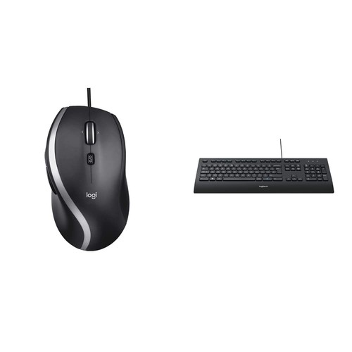 Logitech M500 Wired USB Mouse, High Precision 1000 DPI Laser Tracking ...