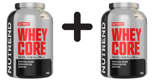2 x Nutrend Whey Core, Cookies - 1800g (36,11 EUR/kg) | eBay.de