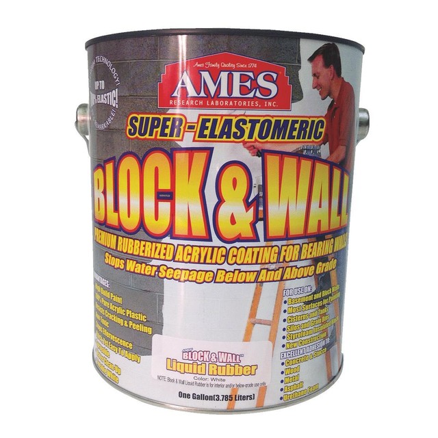 Ames Block & Wall Liquid Rubber Membrane Basement Waterproofing Coating ...