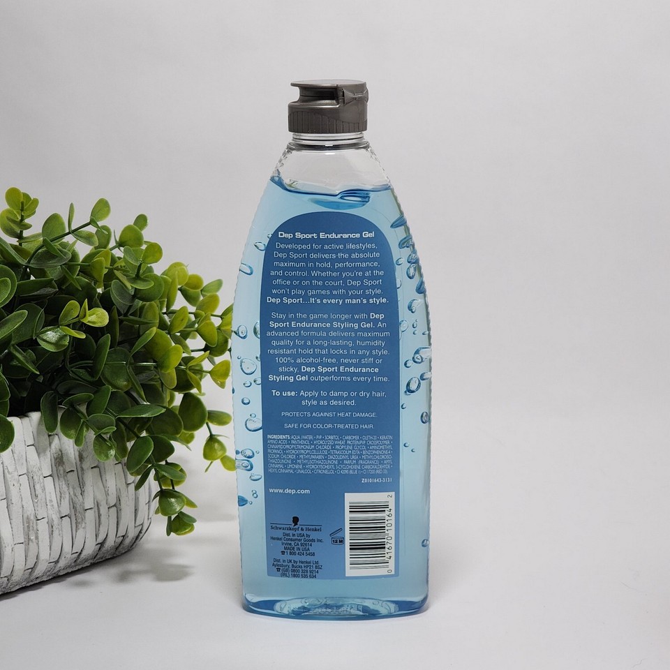 DEP Sport Endurance Styling Gel Marathon Hold 11 Original Formula 12 oz ...