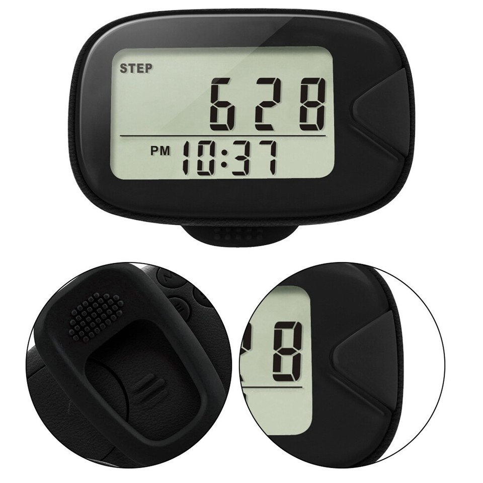 Walking Pedometer Accurate Step Tracker Electronic Pedometer for ...