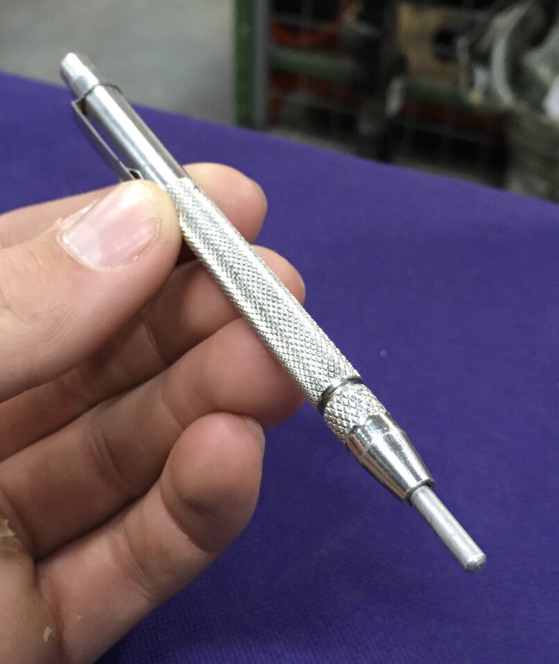 MIXED Box of Machinist Tools - SPI Protractor, Starrett Hook Rule ...