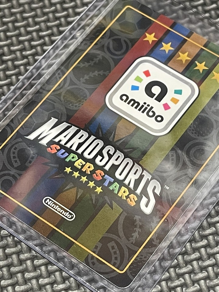 Mario Sports Superstars Amiibo Card Luigi Baseball | eBay